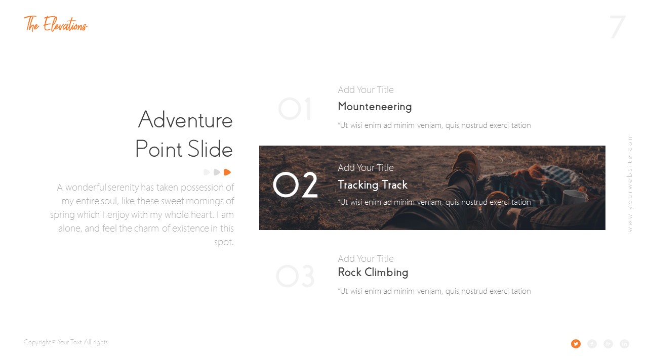 Elevations - Adventure PowerPoint Template by RRgraph | GraphicRiver